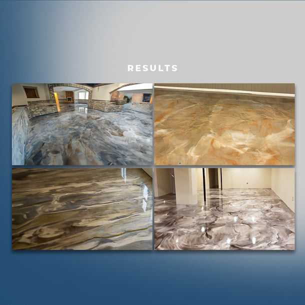 Metallic Epoxy Floor Coating Kits | PerformanceDIY