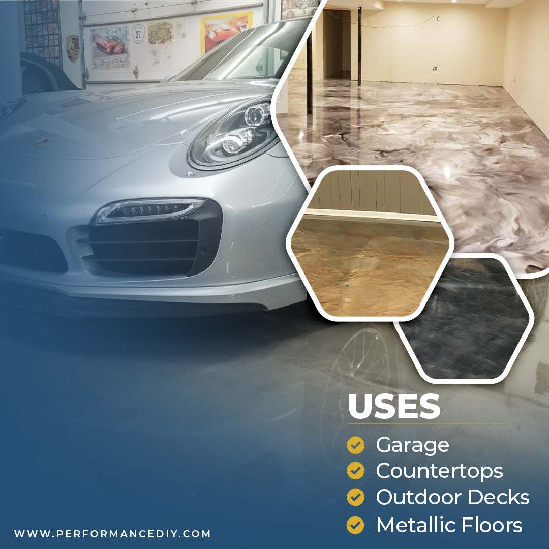 Metallic Epoxy Floor Coating Kits | PerformanceDIY